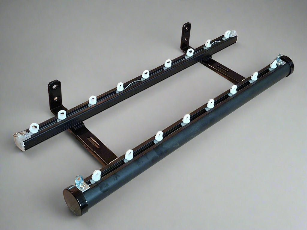 Double Combo Channel Curtain Track, 38mm – Curtain Hardware & Blinds Co.