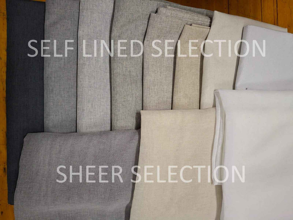 Sheer Curtain Cut to Size, per meter (2x) – Curtain Hardware & Blinds Co.