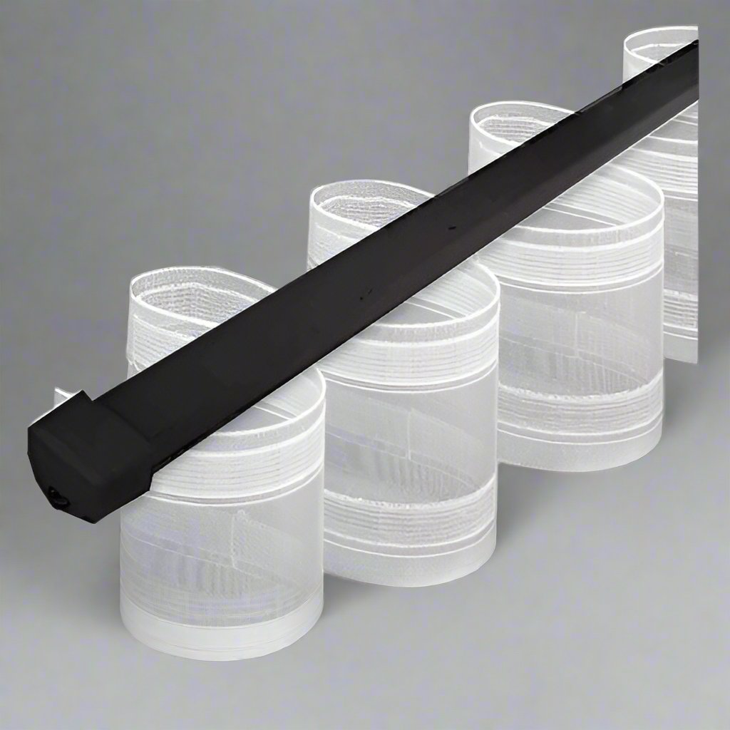 Wave Curtain Track, Black – Curtain Hardware & Blinds Co.