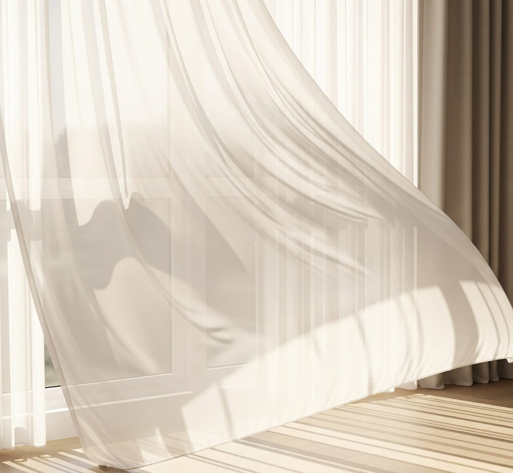 Sheer Curtain Cut-to-Size, per meter (2x) – Curtain Hardware & Blinds Co.
