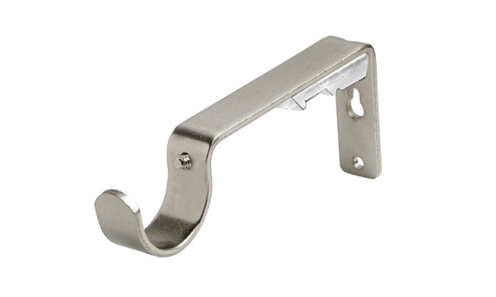 32mm Double Rod & Rail Bracket, Stainless – Curtain Hardware & Blinds Co.